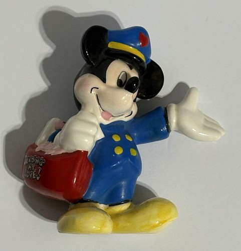 Vintage Disney's Mickey Mouse Mailman Sending My Love Valentines ...