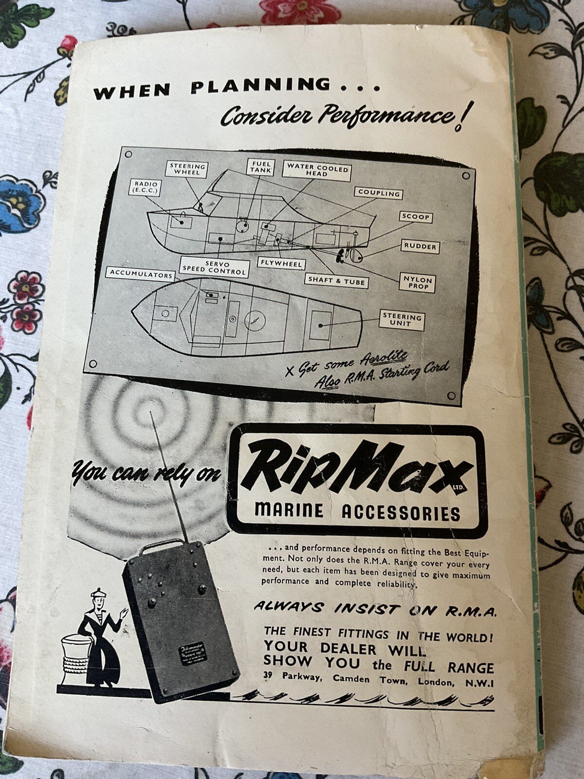 1958 Boat Modelling By Vic Smeed See Photos For Details | eBay UK