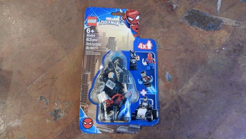LEGO Marvel 40454 Spider-Man vs Venom and Iron Venom 4 Minifigures NEW ...