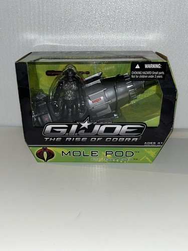 G.I. JOE The Rise Of Cobra Mole Pod Push Vehicle With Terra-Viper ...