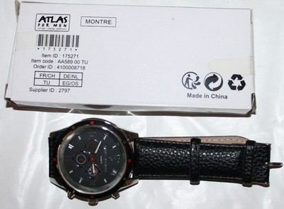 Herrenarmbanduhr MONTRE Daniel Hechter pour Atlas For Men Watch Top ...