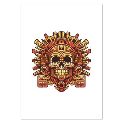 'Aztec Skull' Wall Posters / Prints (PP049516) | eBay UK