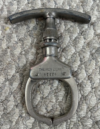 Vintage Antique ARGUS The Iron Claw Hand Cuff Restraint Device Police ...