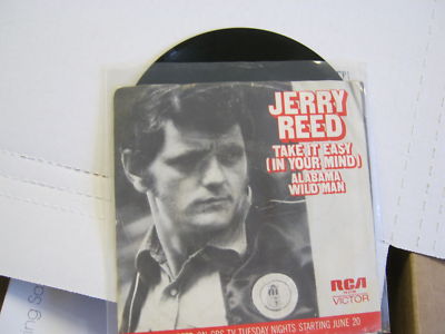 Jerry Reed Take It Easy/Alabama Wild Man 45 RPM p/s EX rockabilly | eBay