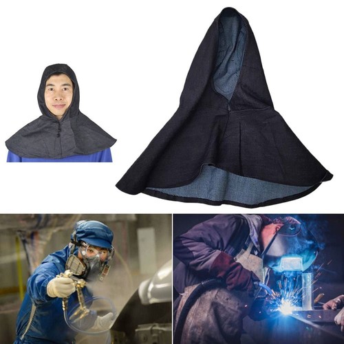Neck Protection Denim Fabric Welding Hood Welder Work Cap Welder ...