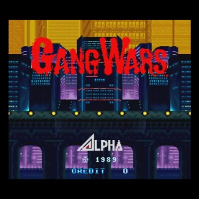Used Gang Wars Arcade Game PCB P.C.Board SNK ADK JAMMA Fighting Action ...