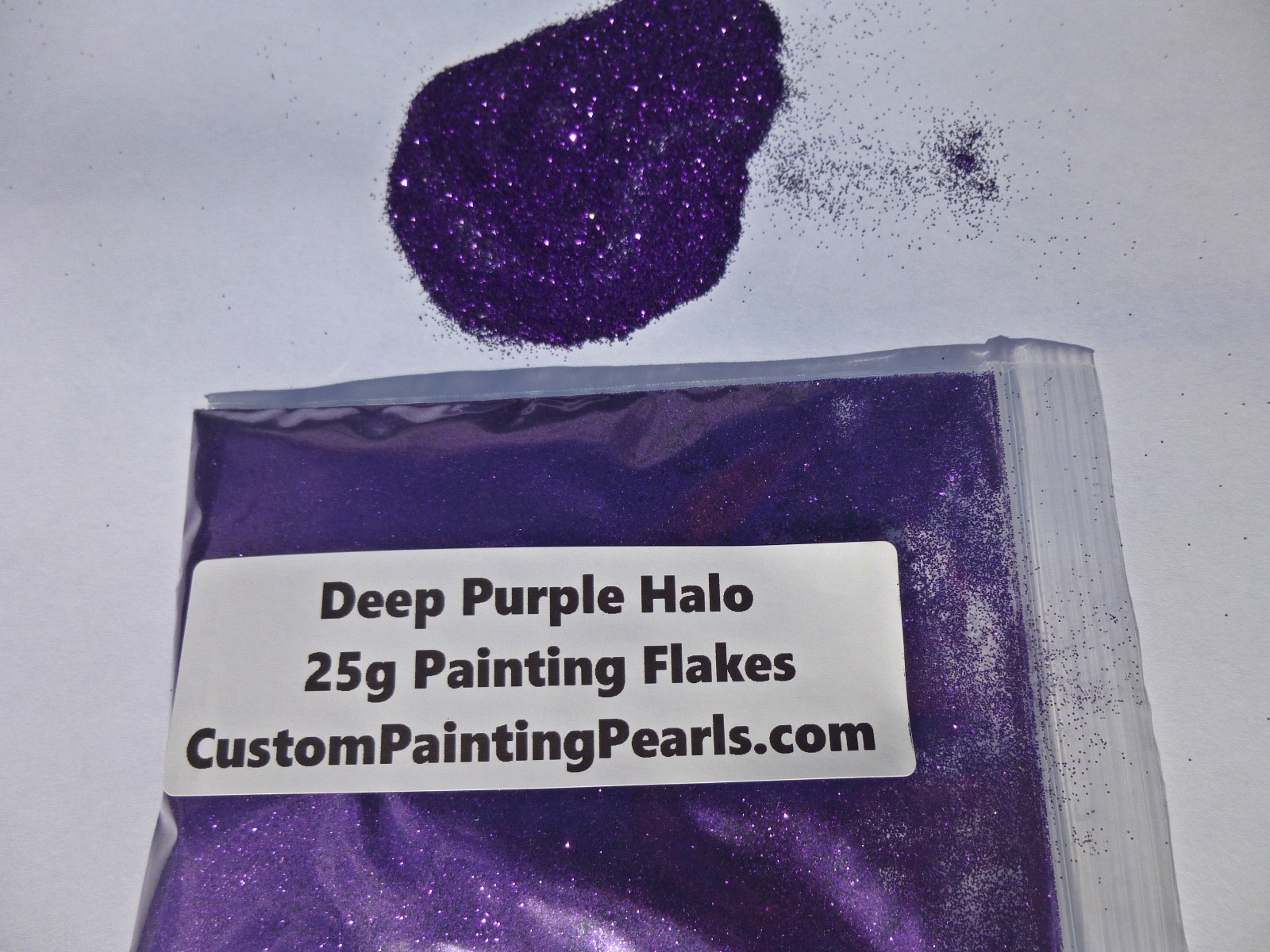 Deep Purple Halo Flake Lacquer Urethane Enamel Acrylic Clear 2K Gloss ...