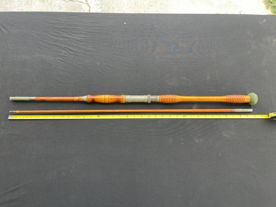 Vintage South Bend Bamboo Fishing Rod (Parts or Repair) | eBay