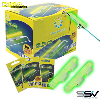 DNA FGLOWS Small Clip On Glow Stick 5mmX48mm 50Pack | eBay Australia