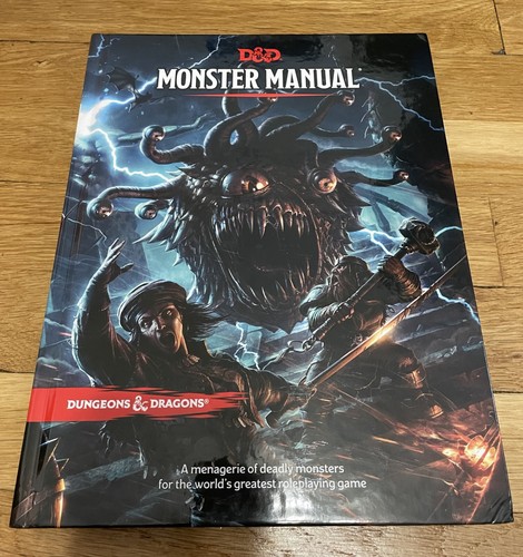 Dungeons & Dragons 5e Monster Manual 5th Edition | eBay