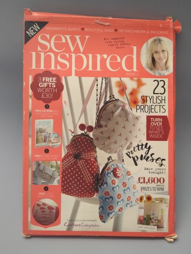 SEW INSPIRED, SEWING KIT - 23 STYLISH PROJECTS - CRAFTER'S COMPANION ISSUE 2 | eBay