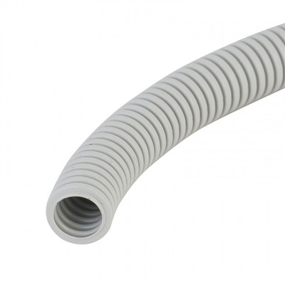 20mm MD GREY Corrugated Conduit x 25Meters Flexible Electrical Conduit ...