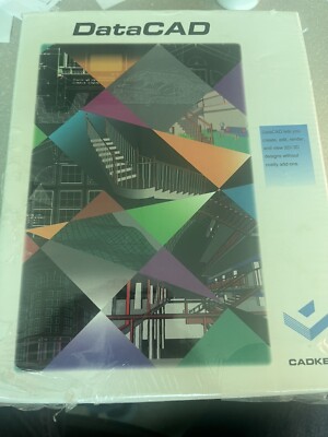 RARE NEW/SEALED VINTAGE SOFTWARE - DATACAD (CADKEY) VERSION 5 - 1994 MS ...