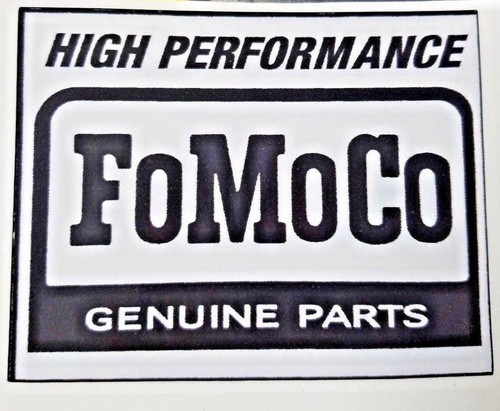 FoMoCo High Performance Genuine Parts Vinyl Decal Sticker Ford 4013 | eBay