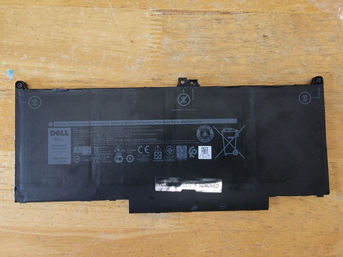 Genuine Dell LATITUDE 7300 7400 Battery 7.6V 60Wh 5VC2M N2K62 Type ...