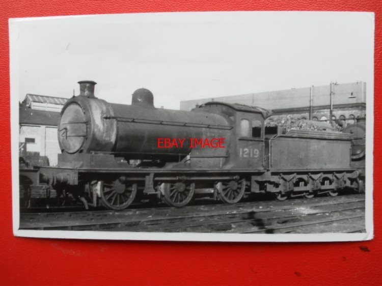 PHOTO LNER EX NER CLASS J27 0-6-0 LOCO NO 1219 BR 65849 | eBay