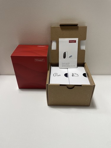 Brand New ReSound Nexia 7 MicroRIE Rechargeable HA Pair L&R + Premium ...