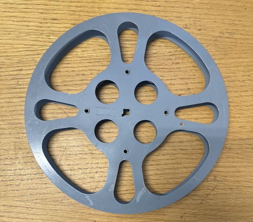 1 - 16mm 800' EMPTY METAL FILM REEL TAYLOREEL ( GREY ) A- NICE | eBay