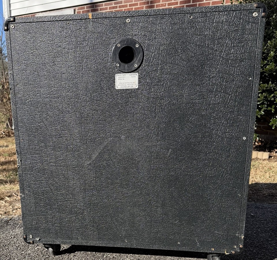 1980s Marshall 1961B 150 Watt 2X12 Guitar Speaker Cabinet 212 Cab | eBay