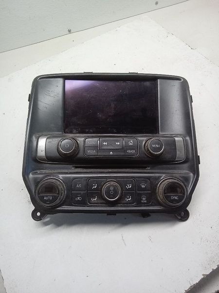 2014 Chevy Silverado 1500 Audio Radio Control Panel with Screen ...