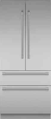 Thermador Freedom T36BT120NS 36'' Built-in French Door Refrigerator in ...