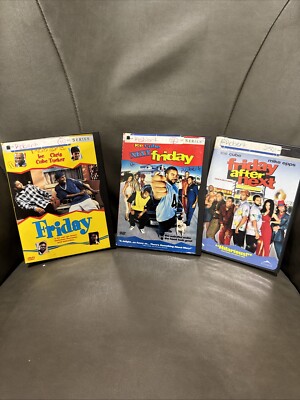 Friday, Next Friday, Friday After Next Trilogy (DVD) Ice Cube Bundle ...
