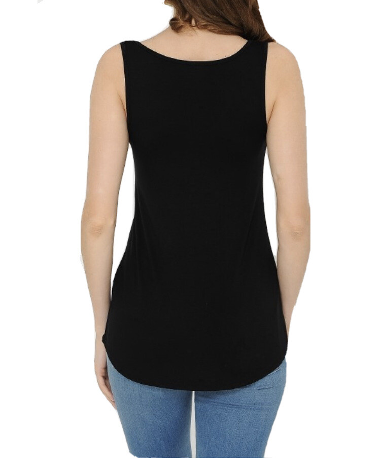 Black Born Free Arrow Tank Top Relaxed Layer Top Casual Graphic Tank ...