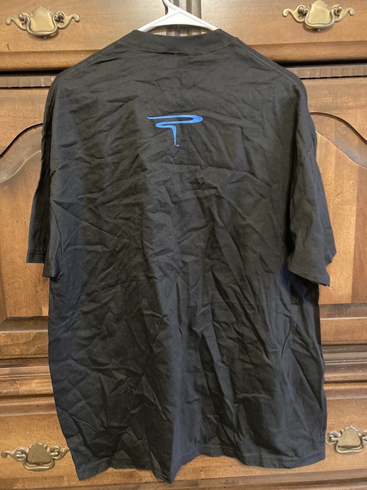 Vintage 00s POWERADE Sport Drink Logo Promo Black Tee T-Shirt Size ...