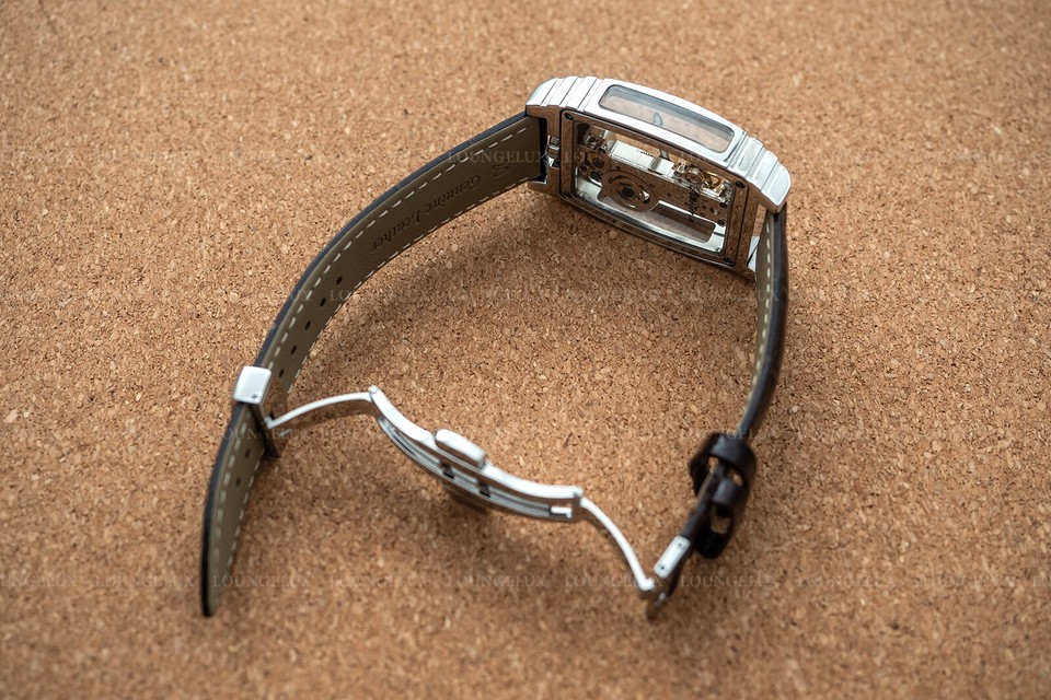 Mens Silver Bridge Manual Mechanical Watch - Brown Leather DIASTERIA ...