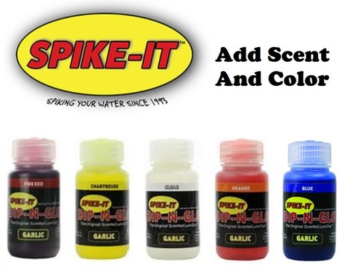 Spike-It Dip-N-Glo Garlic Lure Dye 2 oz (Select Color) 030 | eBay