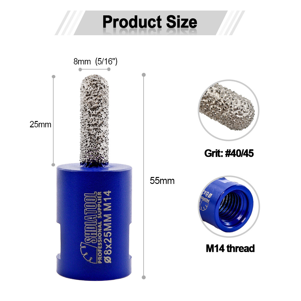 SHDIATOOL Diamond Mortar Raking Bit Coarse For Mortar Raking Stone ...