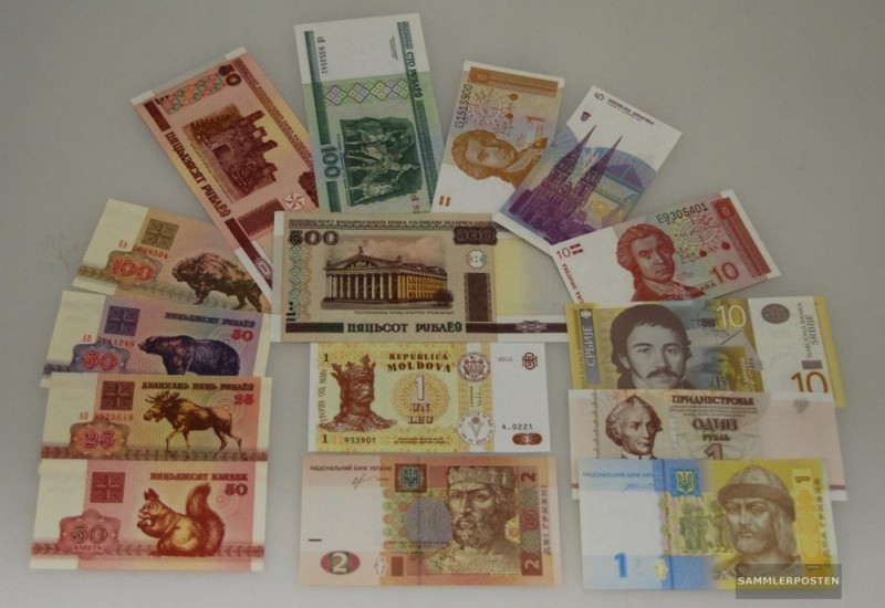 Eastern Europe 15 different Banknotes | eBay