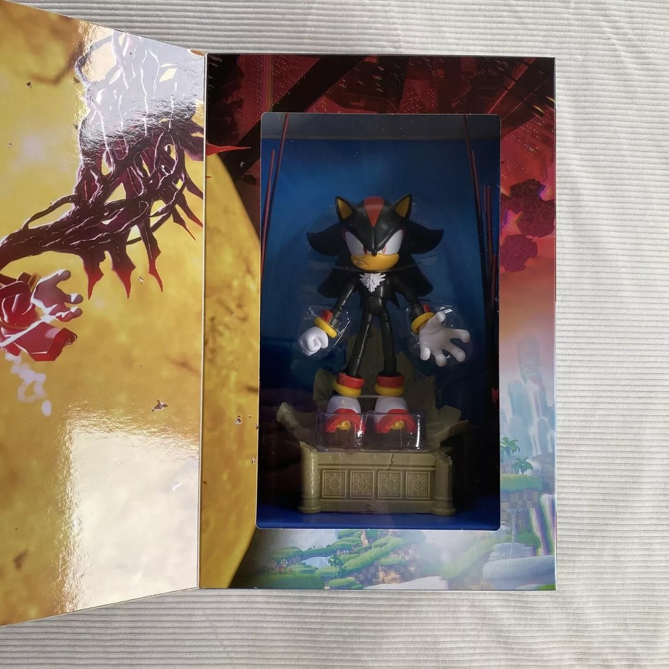 NIB JAKKS PACIFIC SHADOW COLLECTOR'S EDITION FIGURE SONIC THE HEDGEHOG ...
