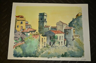 HUGH COURTENAY KNOLLYS (1918-2006) Pair of watercolours | eBay