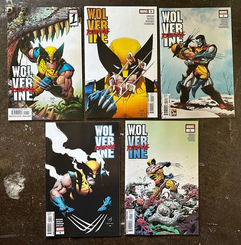 Wolverine Revenge, 1 - 5, NM/M, HIckman, Capullo, 1st Print, X-men ...