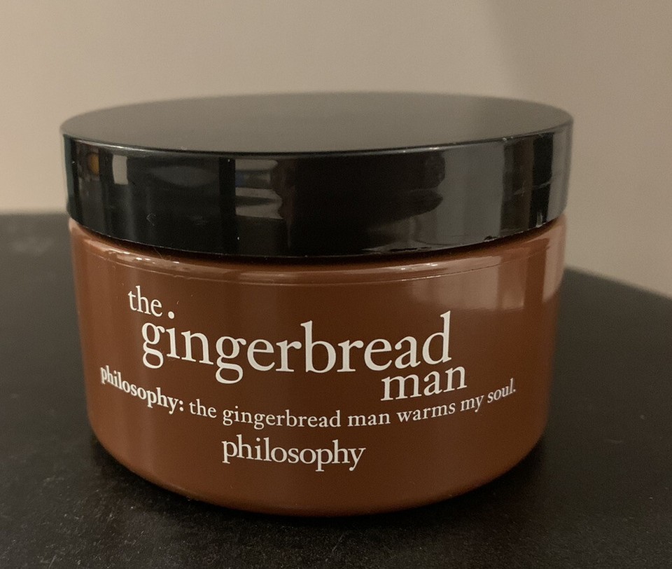 Philosophy The Gingerbread Man Glazed Body Soufflé 4 fl oz New sealed ...