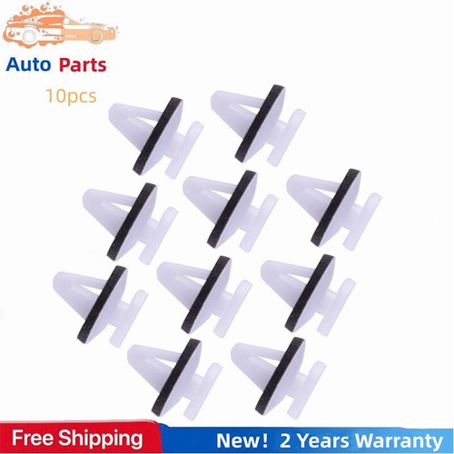 10x Side Garnish & Moulding Trim Retainer Clips W/Sealer For Mitsubishi ...