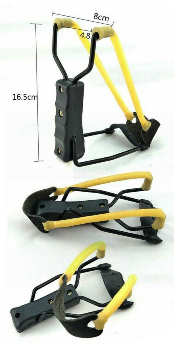 Slingshot Catapult Hunting Sling Shot High Velocity Survival Ultimate ...