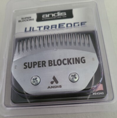 NEW Andis Ultra Edge Super Blocking Clipper Blade 64340 #3408 | eBay