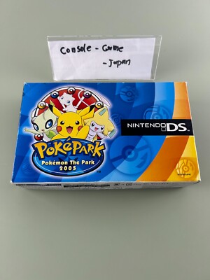 Nintendo DS Original Pokemon Pokepark 2005 Edition Blue Console | eBay
