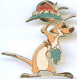 Disney Lion King Timon Bug on Leaf Platter Pin | eBay