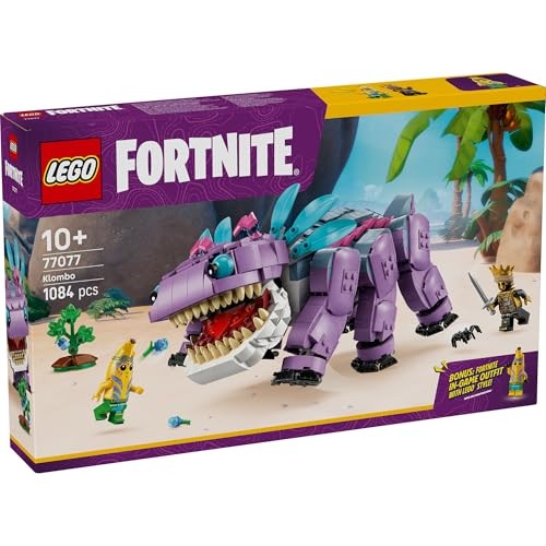 LEGO Fortnite Crambo Figure 77077 1084 Pcs Peely Oro Minifigures Gamer ...