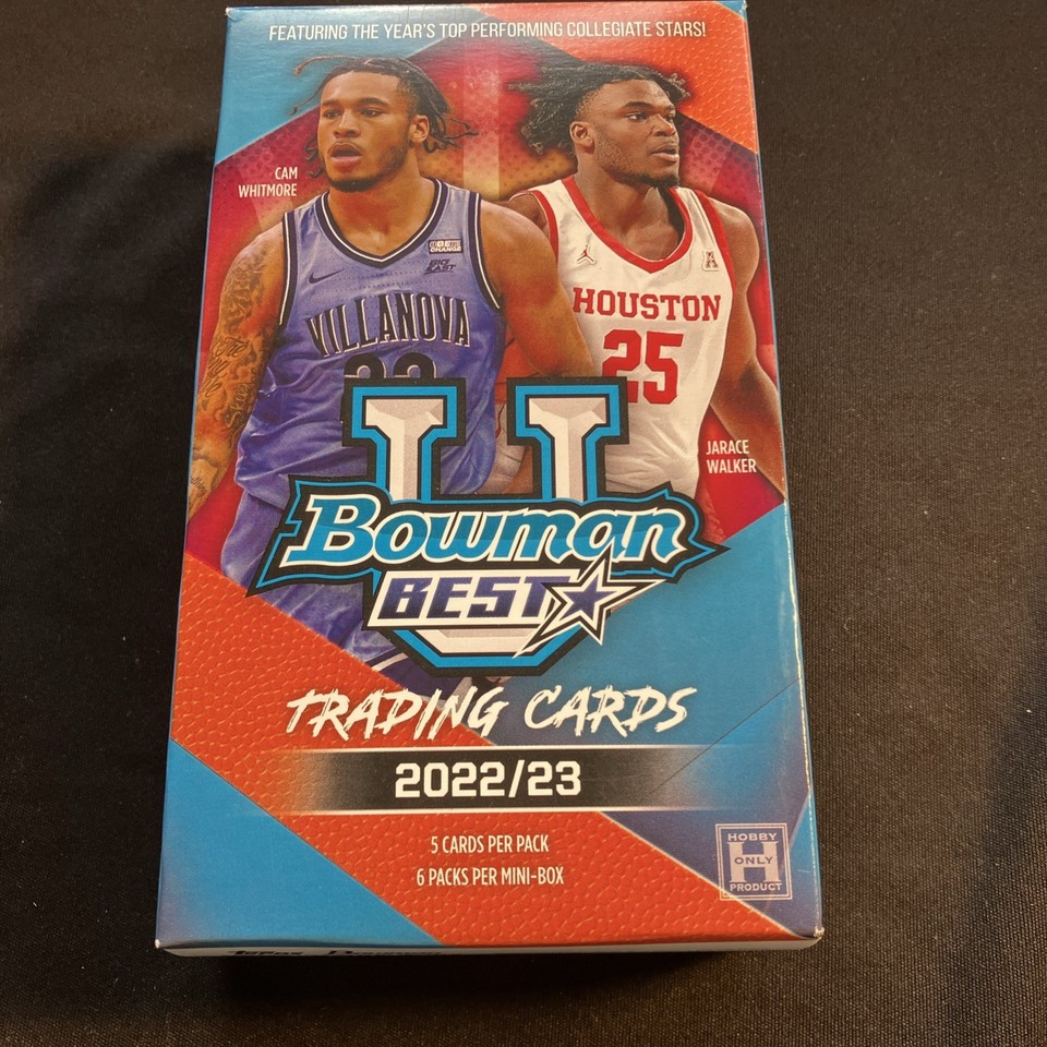 Topps 2022-23 Bowman University's Best Basketball Hobby Box | eBay
