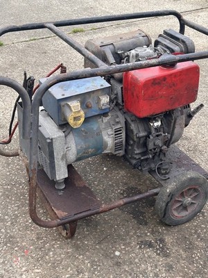 Yanmar 115 v diesel generator 10 hp 5.5kw stephill electric start | eBay UK