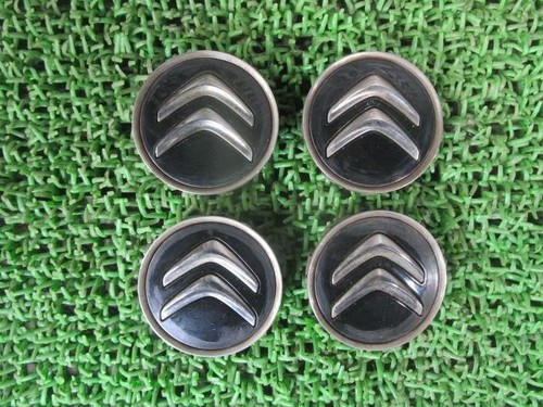Citroen DS4 Wheel Center Caps Black Plated Set of 4 - Used, Model VF7N ...