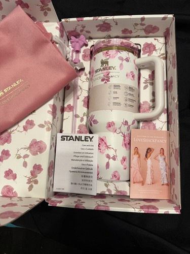 Stanley X Love Shack Fancy 40 Oz Ribbon Rosa Tumbler | eBay