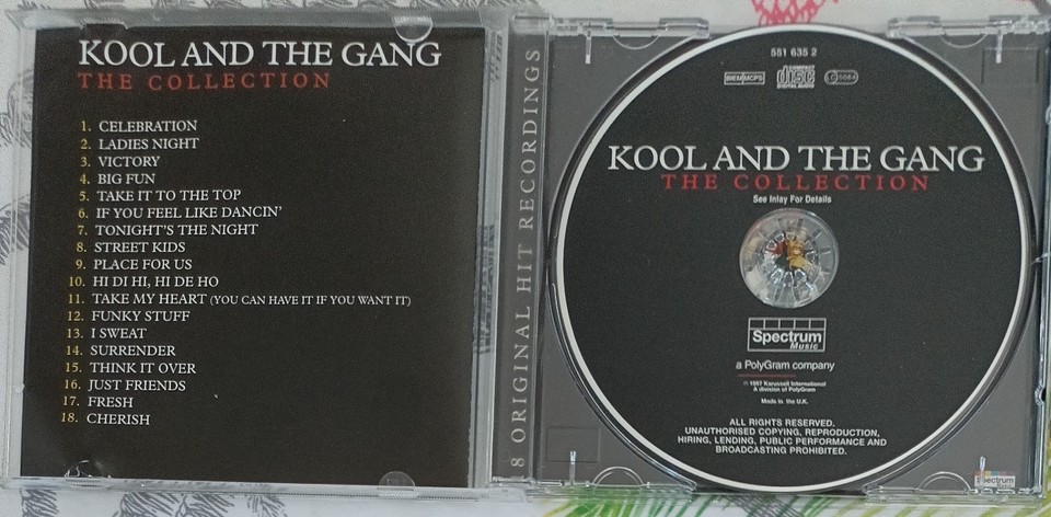 KOOL and the GANG The Collection Album CD Spectrum 551635 1997 – A66-1 ...