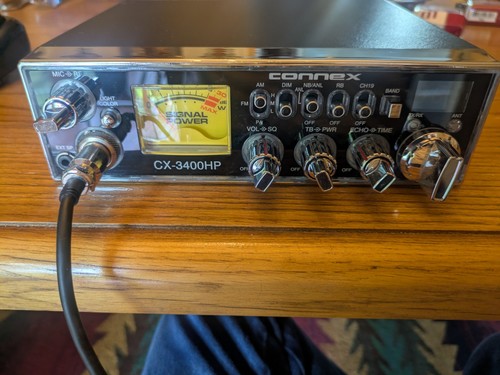 Connex CX-3400HP 10m Mobile Amateur Radio with Roger Beep 637632575745 ...