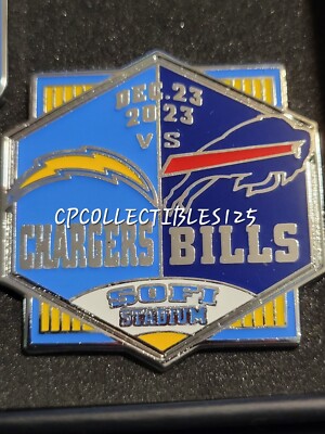 Los Angeles Chargers VS Buffalo Bills MOJO GAME DAY PIN 12/23/23 | eBay