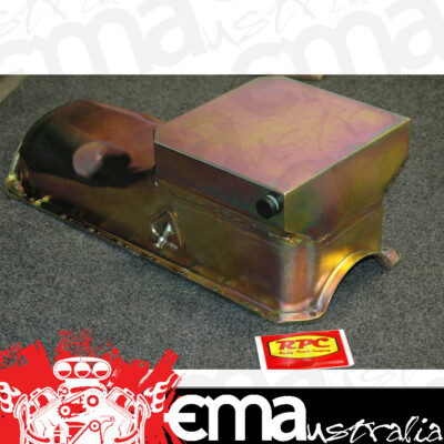 RPC RPCR9728x Chev BB 396 402 407 454 1965-86 Drag Race Oil Pan Zinc ...